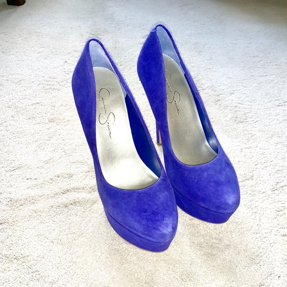 Jessica Simpson | Shoes | Royal Blue Heels Jessica Simpson | Poshmark